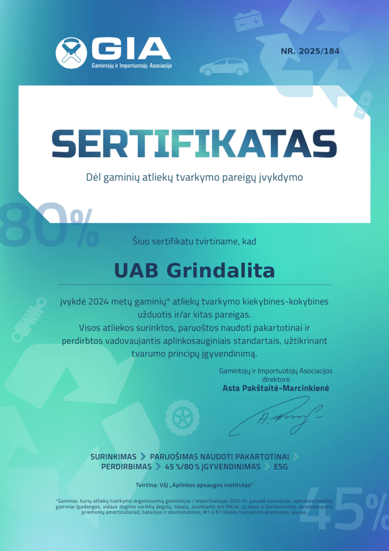 Linoleumas - Grindalita Kokybiškas natūralus linoleumas | GRINDALITA